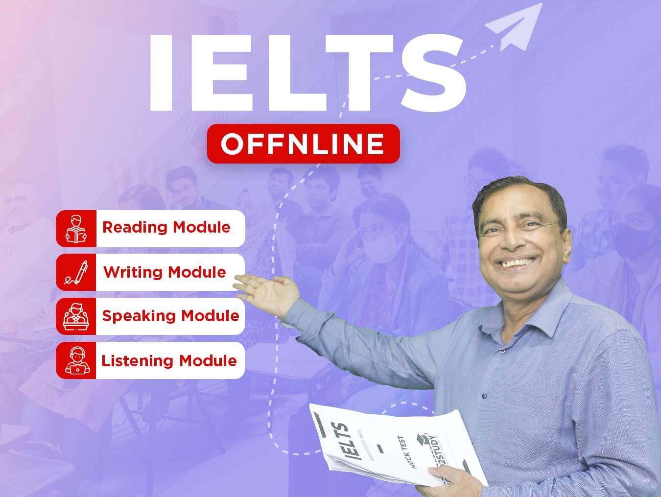 IELTS (Offline) - Road2Study | Spoken English | IELTS
